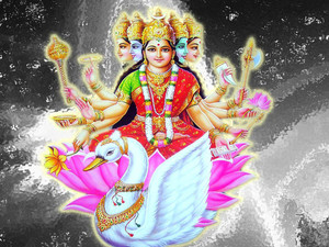 GAYATRI MAA WALLPAPER ON FINE ART PAPER HD QUALITY POSTER Fine Art ...