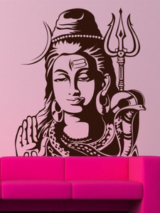 Decora 64 cm Lord Shiva Self Adhesive Sticker Price in India - Buy ...