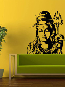 Decora 64 cm Lord Shiva_2 Self Adhesive Sticker Price in India - Buy ...
