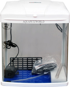 Aquapetzworld SOBO T-28F Aquarium Fish Tank(20L) Cube Aquarium Tank ...