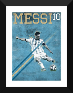 Lionel Messi Collection Art Prints With Frame Paper Print - Art ...