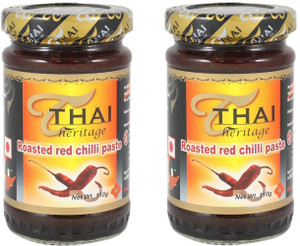 Thai Heritage Roasted Red Chilli Paste (Pack Of 2) Chilli Price in ...