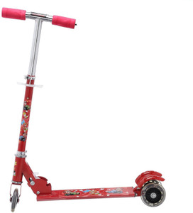 TOYSHINE Foldable and Adjustable 3 Wheel Scooty For Kids {RED ...
