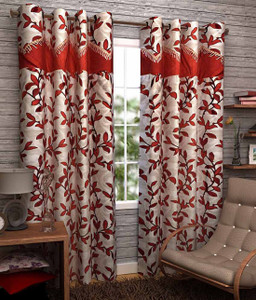 angle homes 84 cm (3 ft) Polyester Window Curtain (Pack Of 2) - Buy ...