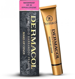 Dermacol Make-Up Cover Waterproof Hypoallergenic SPF 30, Cover All Acne ...