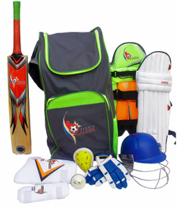 Queen Sports Industries 8 to 10 years Kids Size 5 Cricket Kit - Buy ...