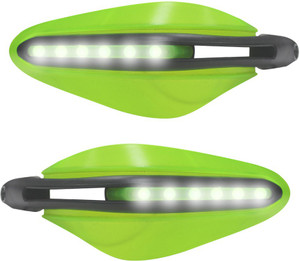 SPEED Bike Hand Protector Guard with LED indicators Set of 2 Handlebar ...