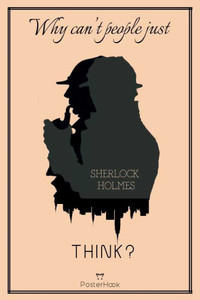 Wall Poster Sherlock work | Artist: Hook Paper Print - TV Series ...