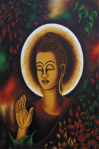 Wall Poster -hand-budha- Paper Print - Religious posters in India - Buy ...