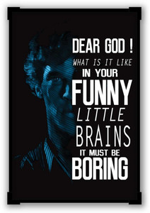 Athah Frameless Poster Dear God! What is it like in your Funny Little ...