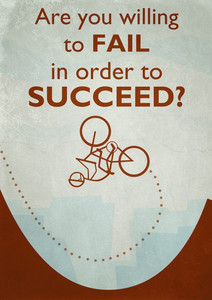 Wall Poster Failure'S Important For Success Paper Print - Typography ...