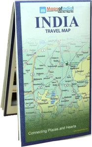 India Travel Map Paper Print - Educational posters in India - Buy art ...