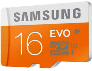 SAMSUNG MicroSDHC Class 10 Evo 16 GB MicroSDHC Class 10 48 MB/s Memory ...