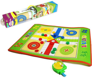 Bubble Hut Ludo Mat Party & Fun Board Game - Ludo Mat . Buy Kids toys ...
