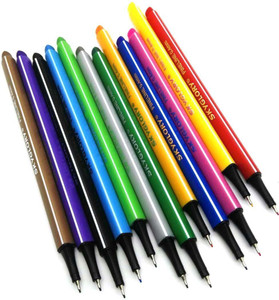 SKYGLORY Triangular shaped Fine Liner Smooth Finish Pen Calligraphy ...