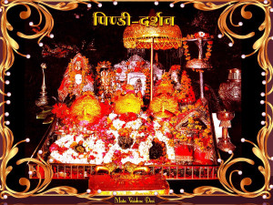 Maa Vaishno Devi-wallpaper-HD-Pindi Darshan-2 poster on fine art paper ...