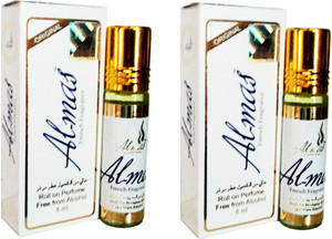 Almas Highly Concentrated Roll-On 8ml {Pack Of 2 } Floral Attar Price ...