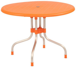 Supreme cherry Plastic 4 Seater Dining Table Price in India - Buy ...