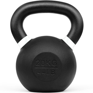 KOBO 20 Kg Cast Iron for Strength and Conditioning Black Kettlebell ...
