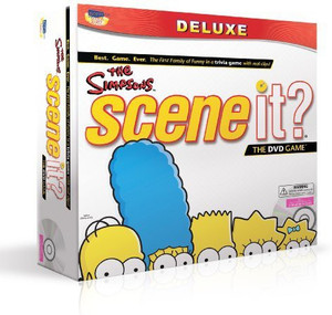 Scene It The Simpsons Deluxe Edition Educational Board Games - The ...