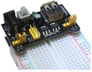 Robodo MB102 Bread Board + 3.3V & 5V Power Supply Module for Arduino ...