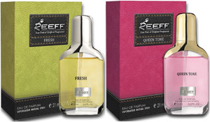 Buy Reeff Pack of 2 of Queentone & Fresh Eau de Parfum - 42 ml Online ...