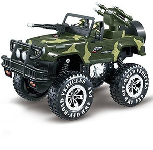 JJX-TECH Remote Control Car 4WD Shaft Drive Truck Large Four-wheel ...