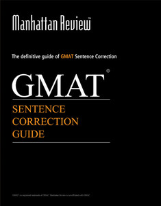 Manhattan Review GMAT Sentence Correction Guide: Buy Manhattan Review ...