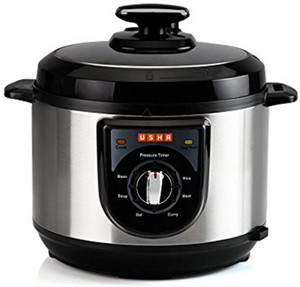 USHA ELECTRIC PRESSURE COOKER 3650 Travel Cooker, Food Steamer, Rice ...