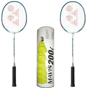 YONEX Combo Of Three - Two 'Muscle Power 2' Badminton racket, And One ...
