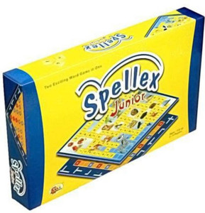 A R ENTERPRISES Spellex Junior Board Game Board Game Word Games ...