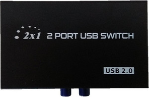 LipiWorld TV-out Cable 2 Port USB Switch Box USB 2.0/ Hub For Printer ...