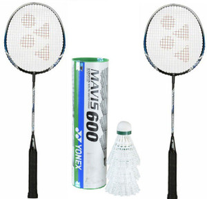 YONEX Combo of two, two 'B-6000 I' Badminton Racquet (Color On ...