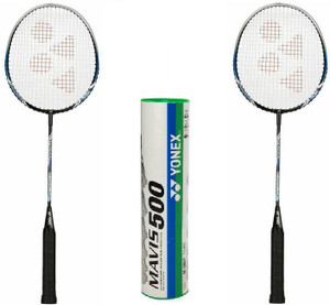 YONEX Combo of two, two 'B-6000 I' Badminton Racquet (Color On ...