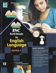 ISC Self - Study in English Language Paper - 1 (Class 12) 1st Edition ...