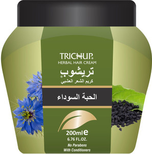 TRICHUP Black Seed Herbal Hair Cream – 200 ml. - Price in India, Buy ...