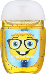 BATH & BODY WORKS PocketBac Nerdy Nectarine Hand Sanitizer Bottle ...