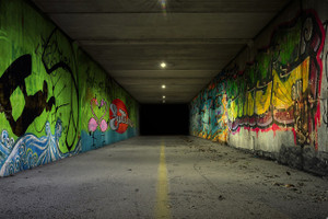 UNDERPASS ARCHITECTURE POSTER Paper Print - Architecture posters in ...