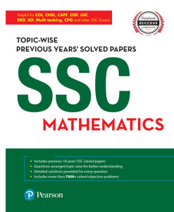 SSC Mathematics - Previous Years’ Solved Papers by Pearson: Buy SSC ...