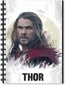 100yellow Notebook | Thor Printed Notebook | Wire Bound Spiral Notebook ...