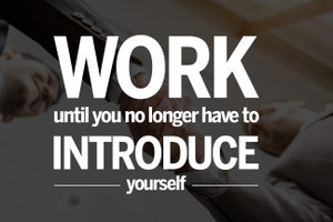 WORK UNTIL YOU NO LONGER QUOTES POSTER Paper Print - Quotes ...
