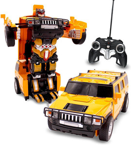Kiditos Transformers Remote Control Hummer SUV Transforming Autobot Car ...