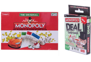 FUNSKOOL Monopoly Original Strategy & War Board Game - Monopoly ...