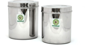 COCONUT Steel Grocery Container - 5000 ml Price in India - Buy COCONUT ...
