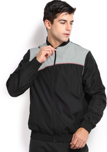 HRX by Hrithik Roshan Full Sleeve Solid Men Windcheater Jacket - Buy ...