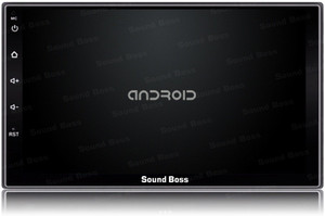 Sound Boss Android 2Din 7'' Inch Ultra HD Capacitive Touch Screen GPS ...