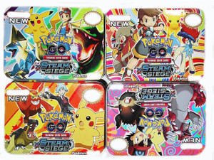 Assemble Pokemon Steam Siege Series Trading Card Game With Metal Box ...