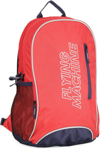 FLYING MACHINE FMLO8135 15 L Laptop Backpack Red - Price in India ...