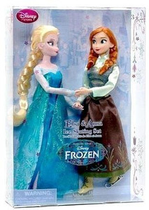Disney Frozen 11 Inch Doll Set Elsa & Anna Ice Skating Set - 11 Inch ...