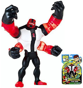 Unknown Cartoon Network Ben 10 Four Arms With Breakable Chain Poseable ...